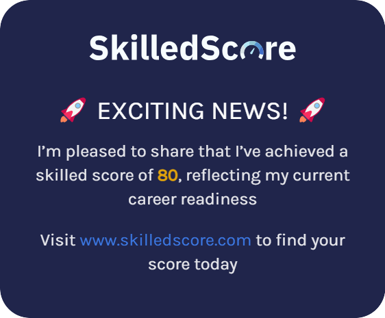 Skilled Score on LinkedIn: SkilledScore